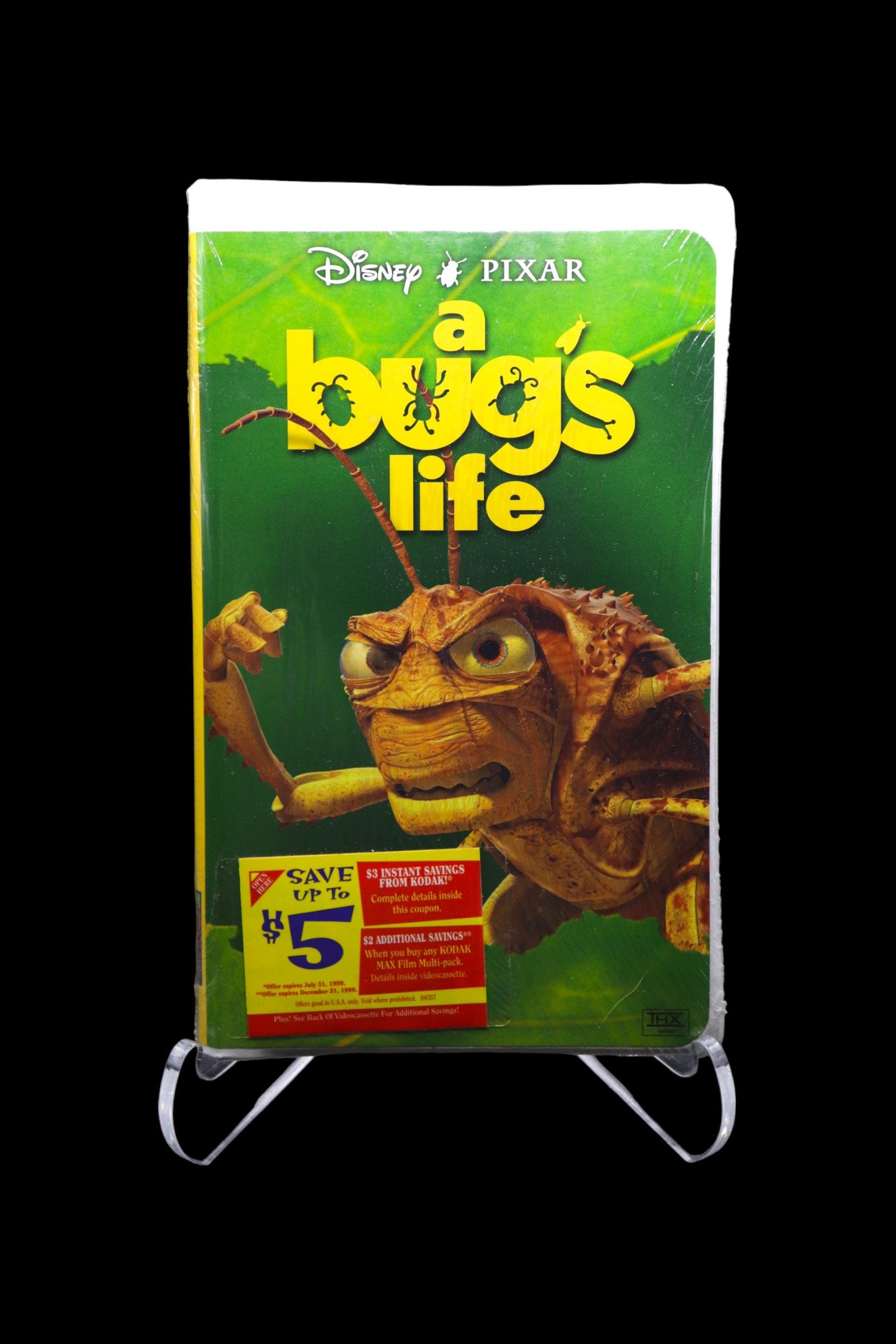 Disney Pixar Sealed VHS A Bugs Life hopper Cover - Etsy