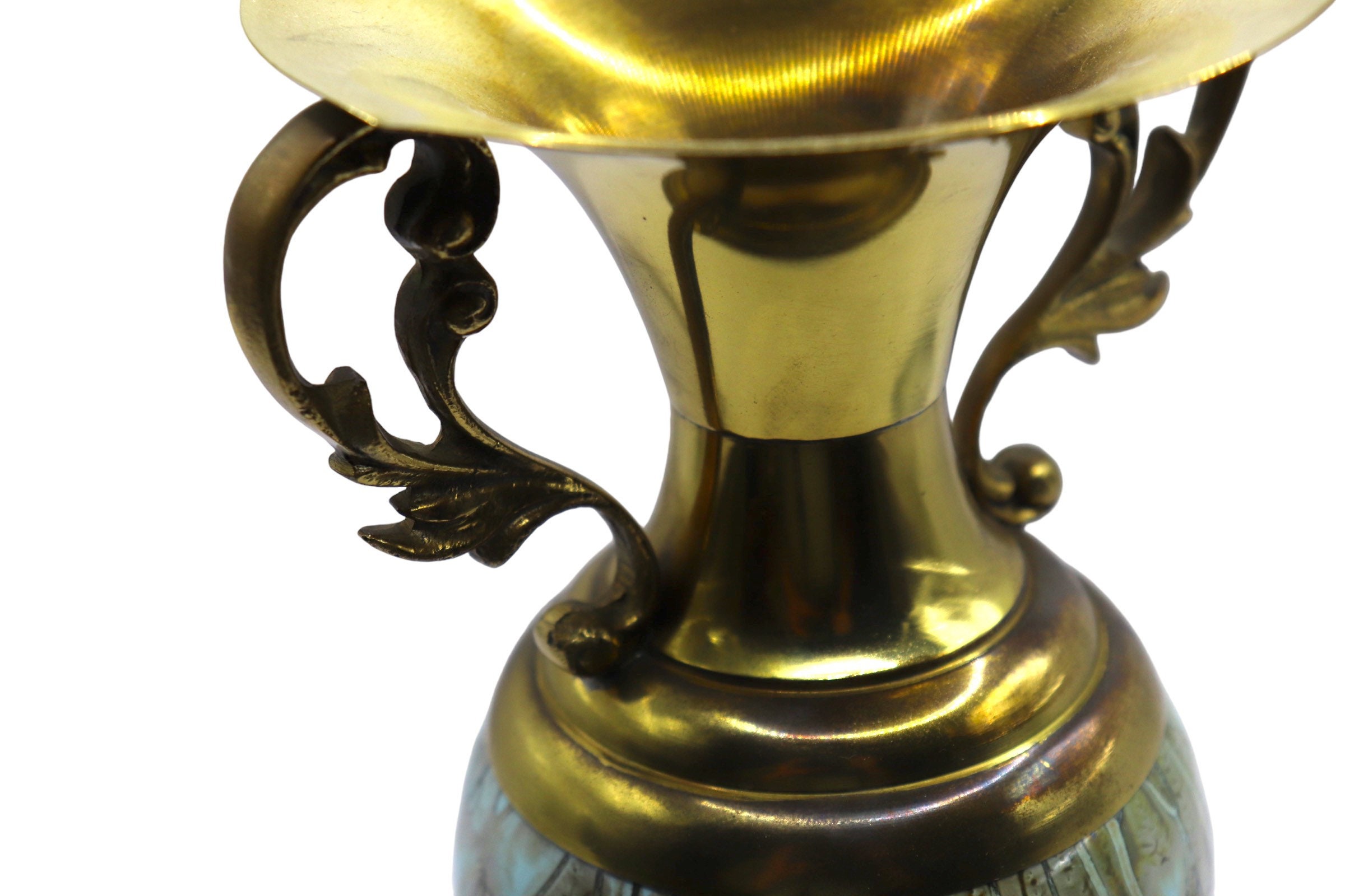 Mid Century Modern Delft Holland Hand Painted Turquoise and - Etsy