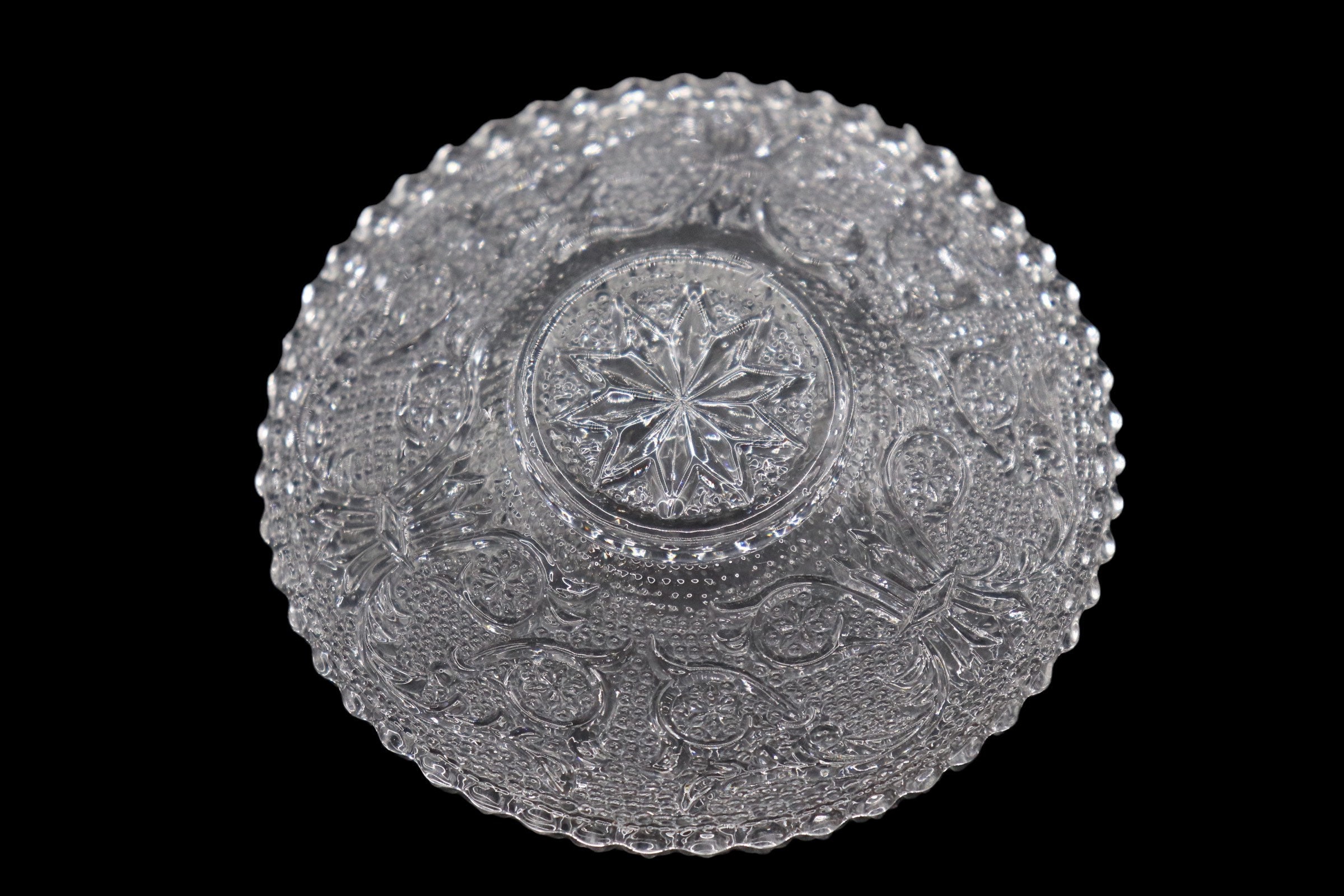 Duncan & Miller sandwich Clear Individual Jam / Jelly Dishes Set of 6 ...