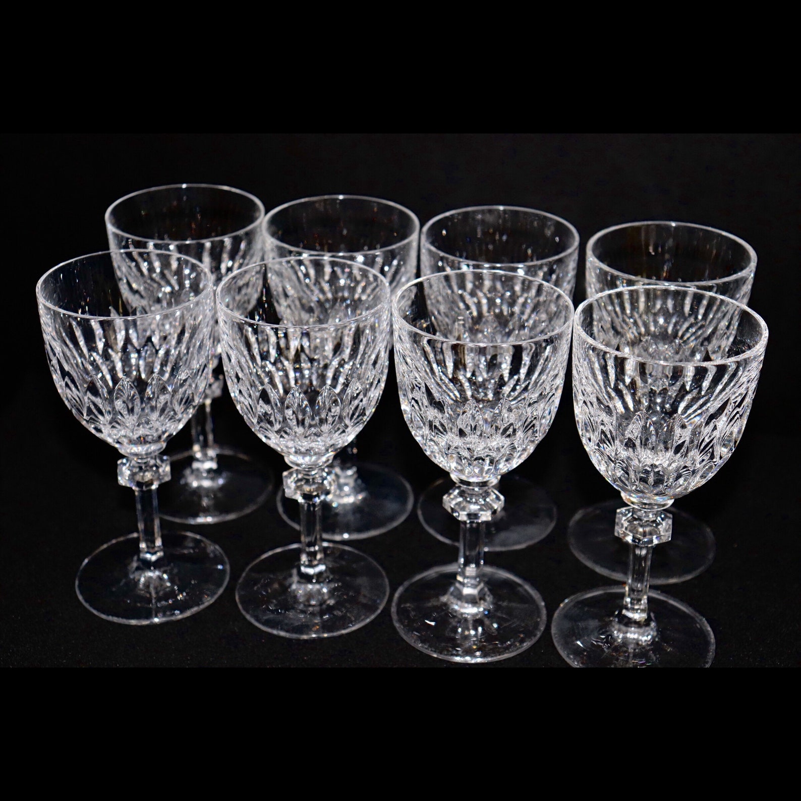 RARE Gorham althea Wine Glasses Set of 8 - Etsy