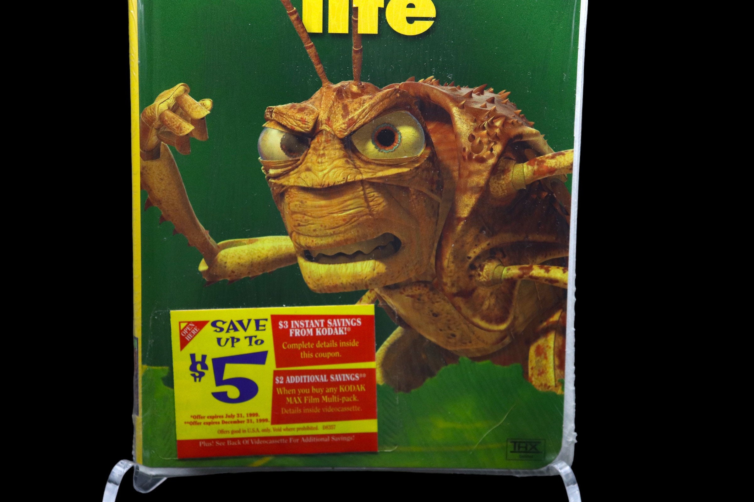 Disney Pixar Sealed VHS A Bugs Life hopper Cover - Etsy