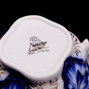 Vintage Nantucket Home Covered Teacup With Saucer - Etsy