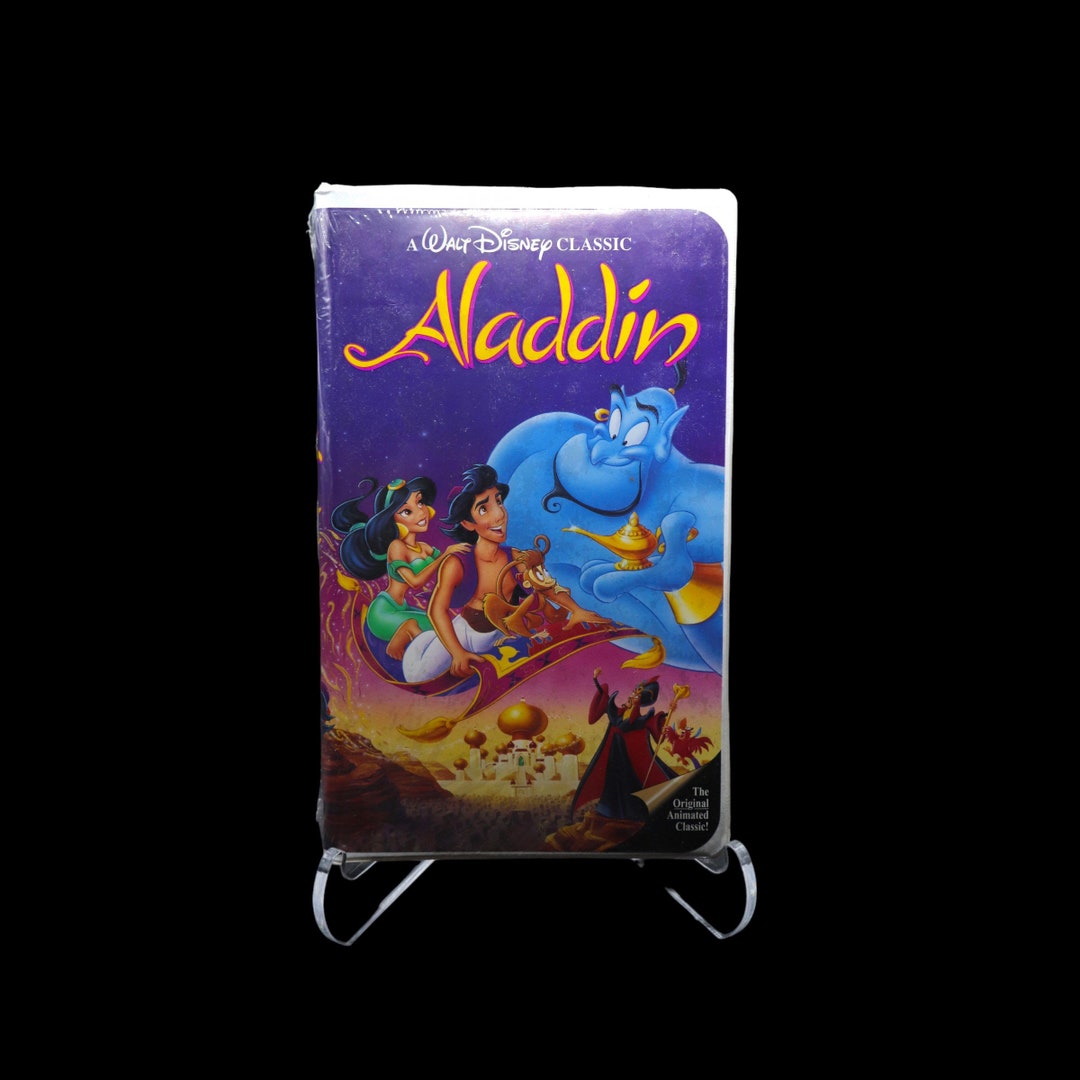 Disney Classics Black Diamond Sealed VHS Aladdin - Etsy