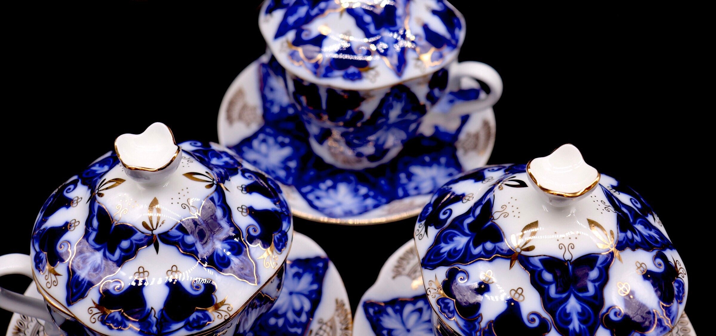 Vintage Nantucket Home Covered Teacup With Saucer - Etsy Canada