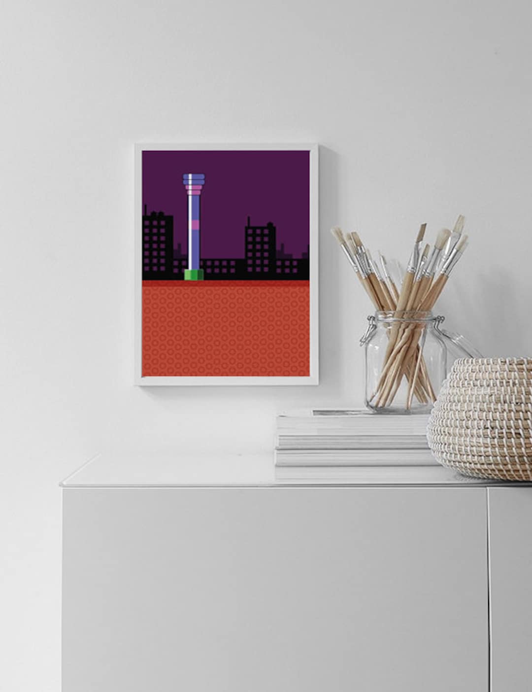 Spring Yard Zone Minimal Print Sonic the Hedgehog Digital Download - Etsy