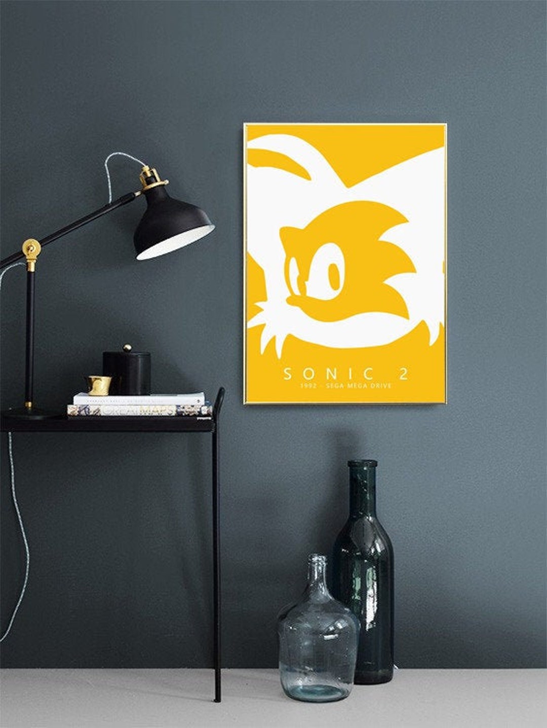 Sonic 2 Minimal Print Digital Download - Etsy
