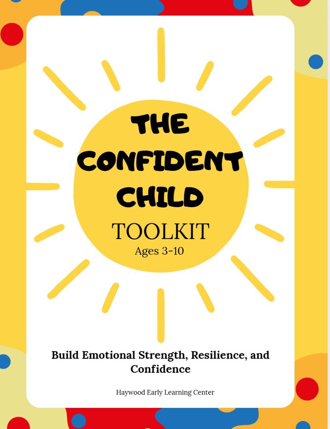 The Confident Child Toolkit - Etsy