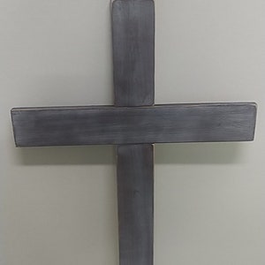 EXTRA Large 5 Ft. Stained Garden Cross, Memorial Cross. Pre-cut Pockets ...