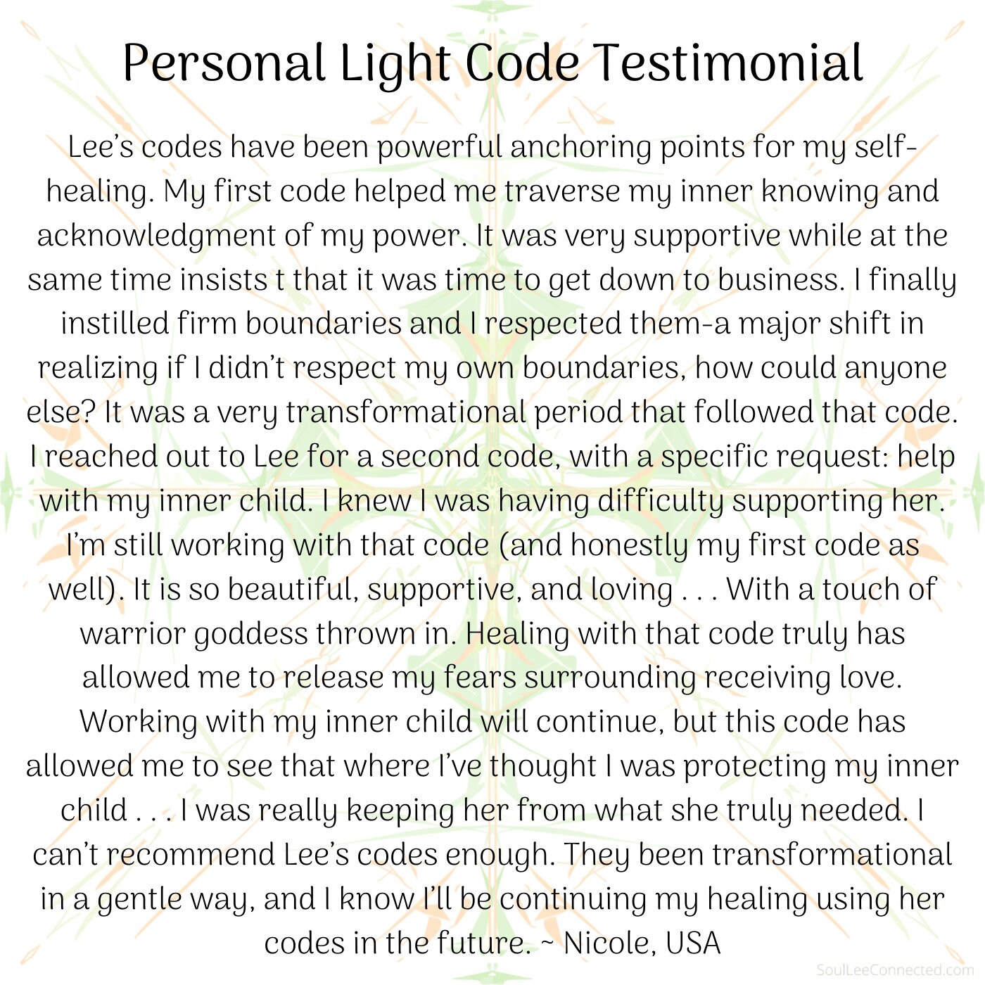 Personal Light Code - Etsy