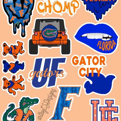 University of Florida Sticker Pack - Etsy