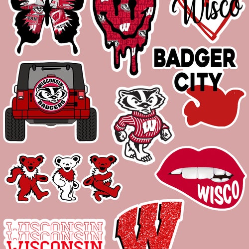Wisconsin Sticker Pack choose Your Own - Etsy
