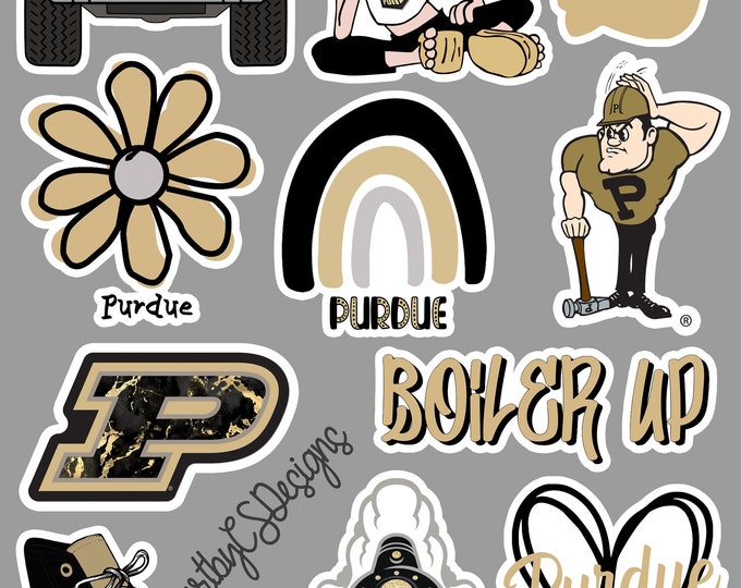 Purdue Sticker Pack - Etsy
