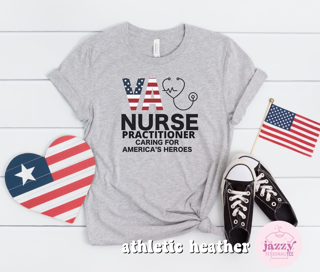 VA Nurse Practitioner Shirt Military Veteran Nurse Shirt - Etsy
