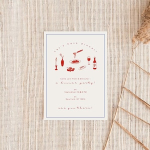 PENN: Hand Drawn Customizable, Printable, Instant Download DIY 5"x7 ...