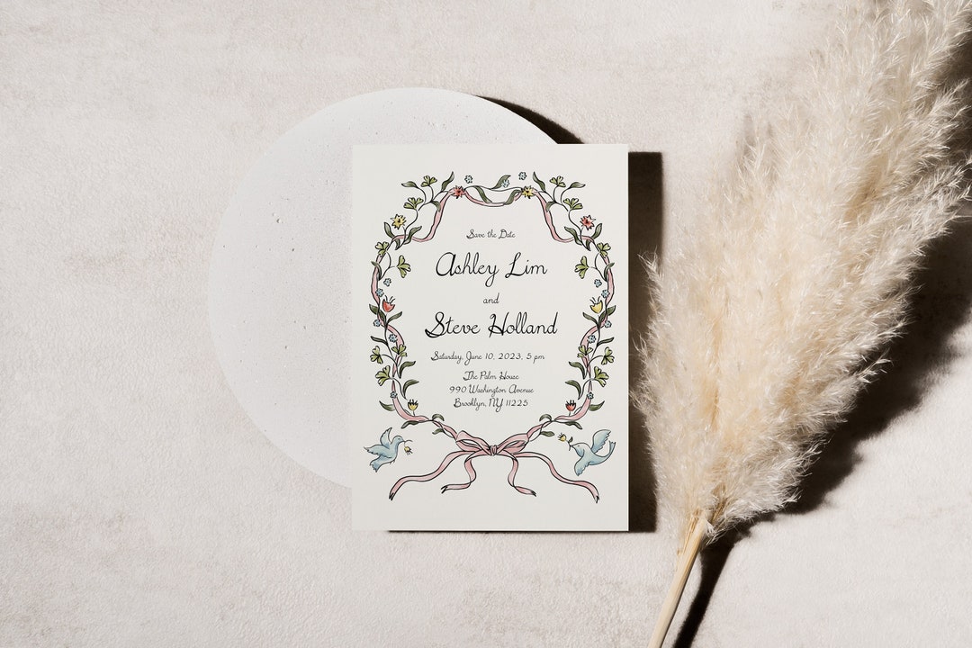 COLETTE: Hand Drawn Customizable, Printable, Instant Download DIY ...
