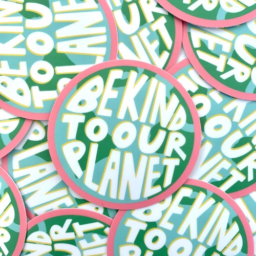 Climate Change Vinyl Sticker Pack - Etsy