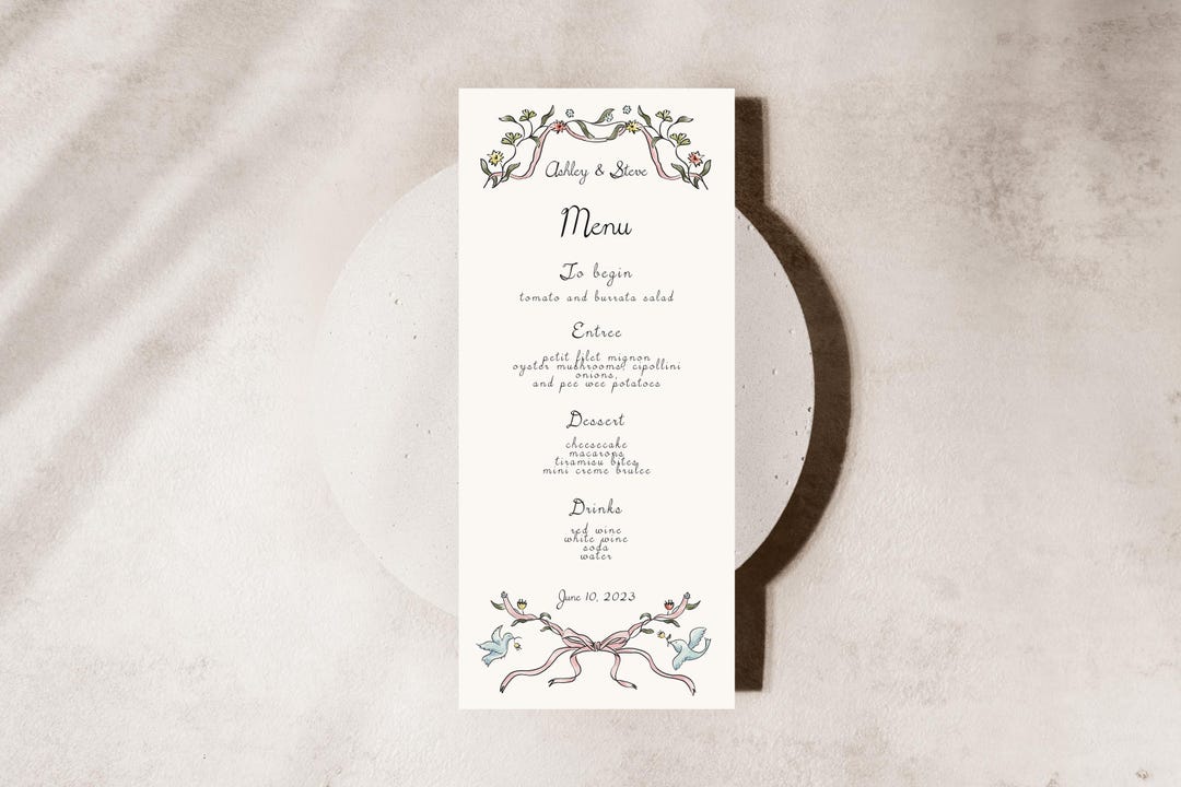 COLETTE: Hand Drawn Customizable, Printable, Instant Download DIY ...