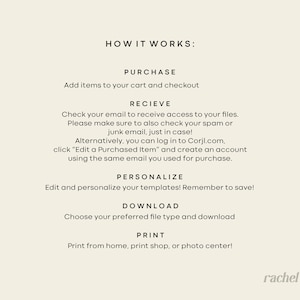 GRACIE: Hand Drawn Customizable Printable Instant Download - Etsy