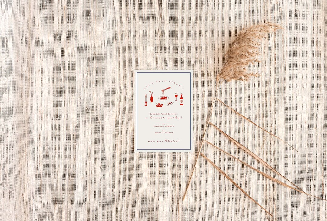 PENN: Hand Drawn Customizable, Printable, Instant Download DIY 5"x7 ...