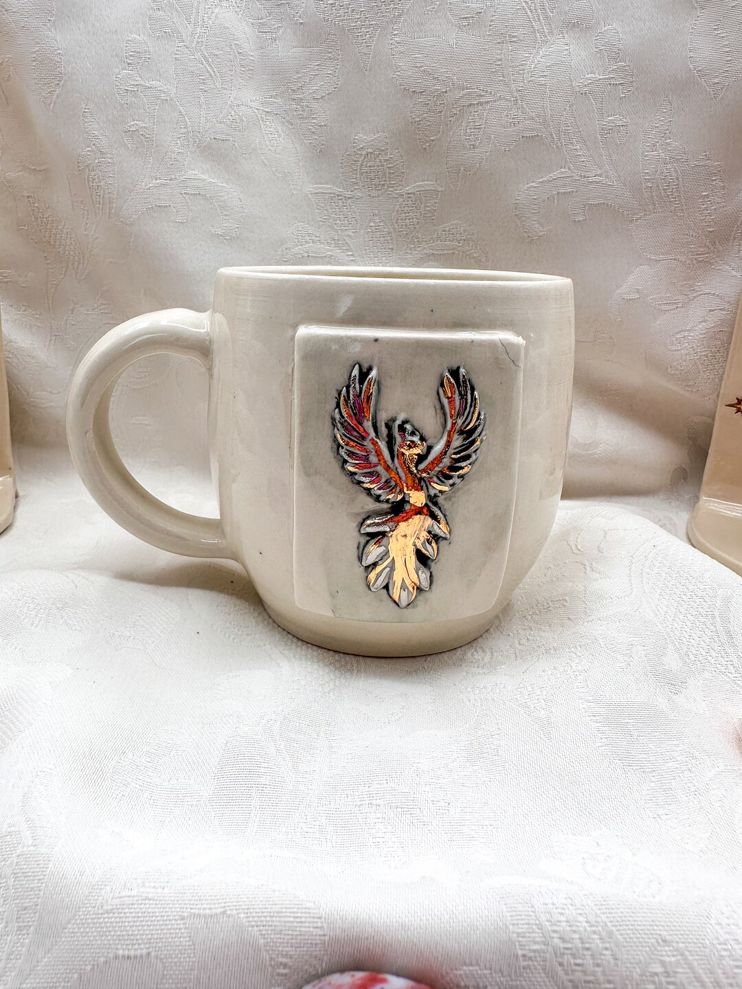 Second Chance Phoenix Mug Ceramic Mugs Witch Mug Wheel Thrown Mug ...