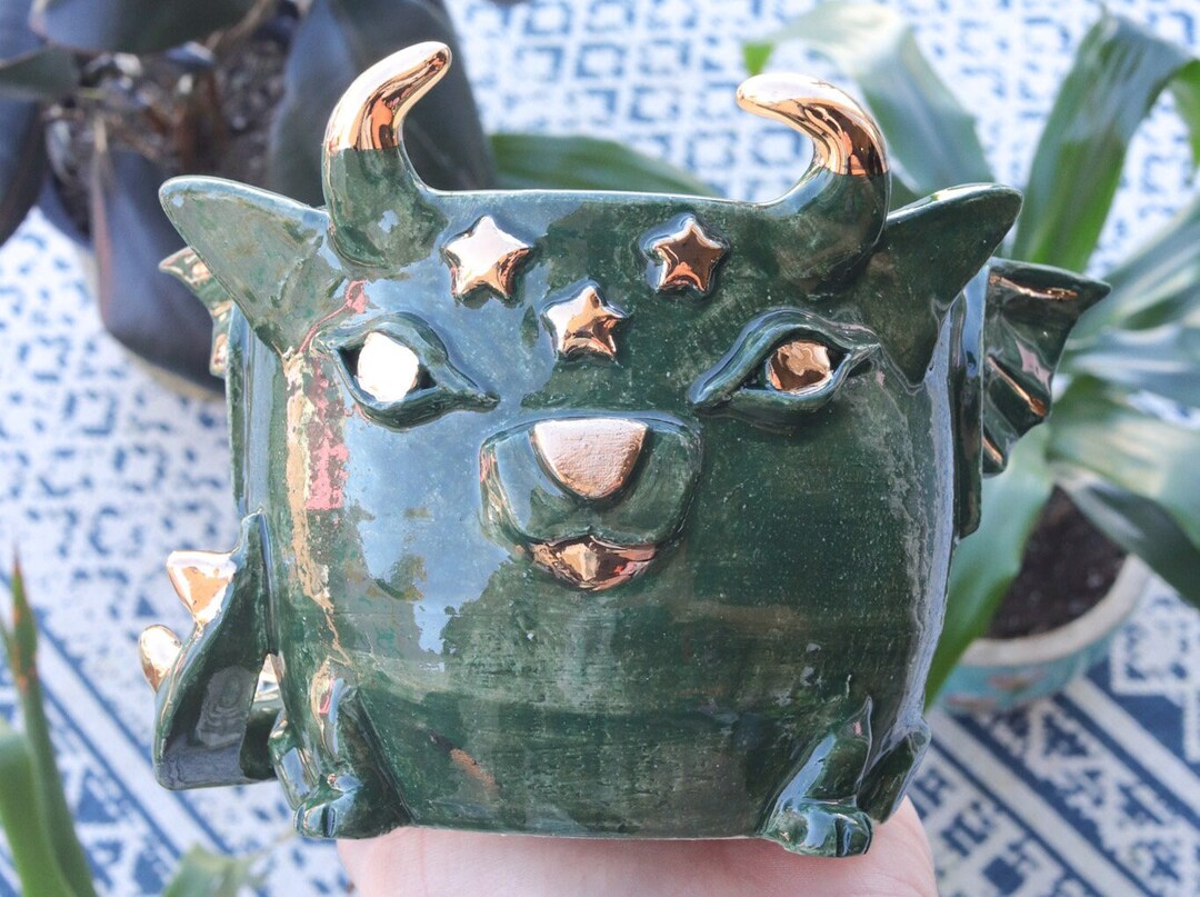 Fantasy, Magical, Celestial, Creature Planter - Etsy
