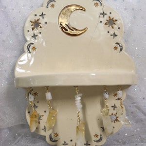 Celestial Moon Altar Witch Altar Hanging Altar Sacred Space seconds ...