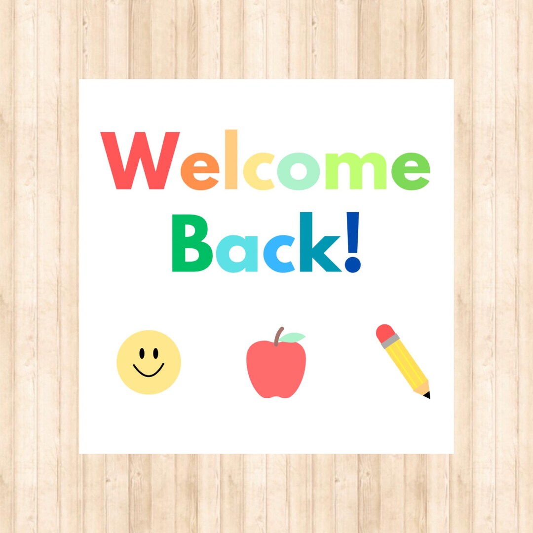 Welcome Back Gift Tag | Meet the Teacher Student Tag | Digital Student ...
