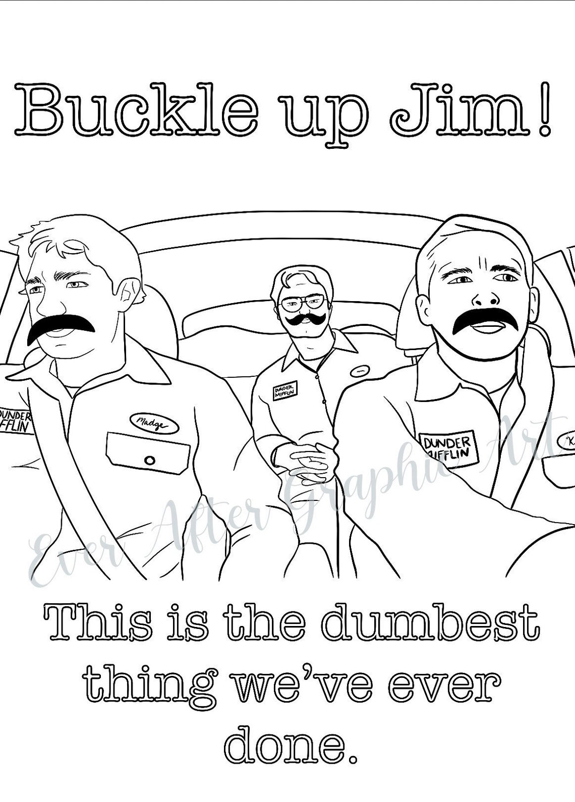 The Office Coloring Pages - Etsy