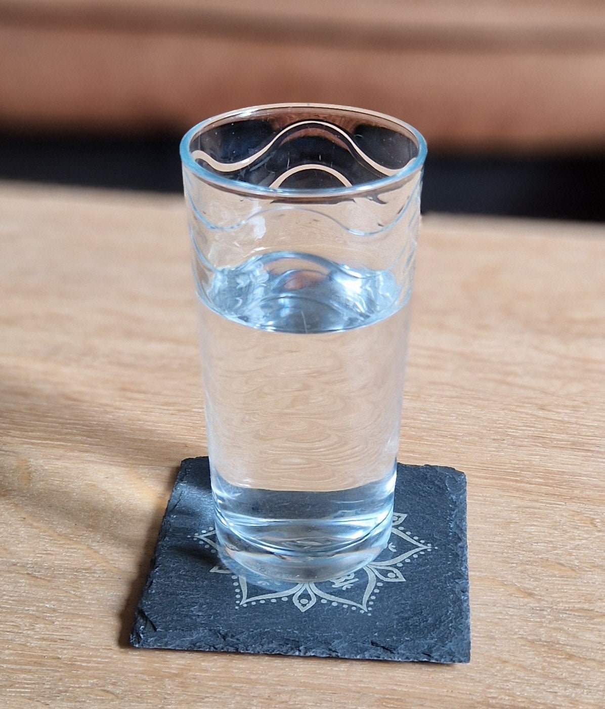 Sous-verres ardoise 7 chakras. Dessous de verres symboles sanskrits ...