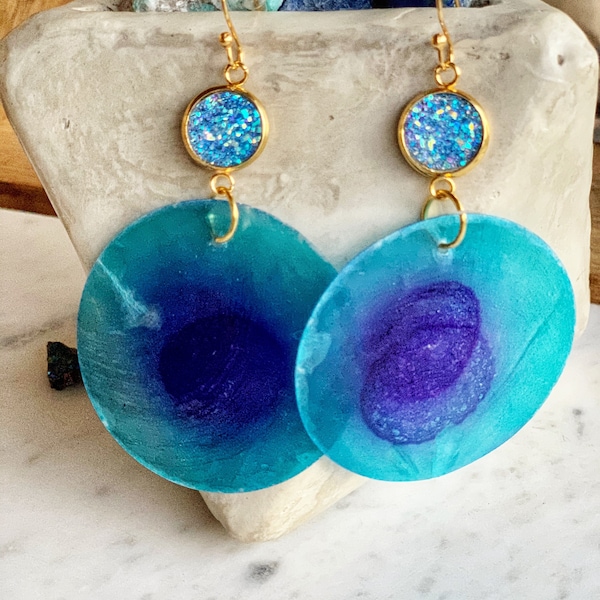 Capiz Shell Jewelry - Etsy