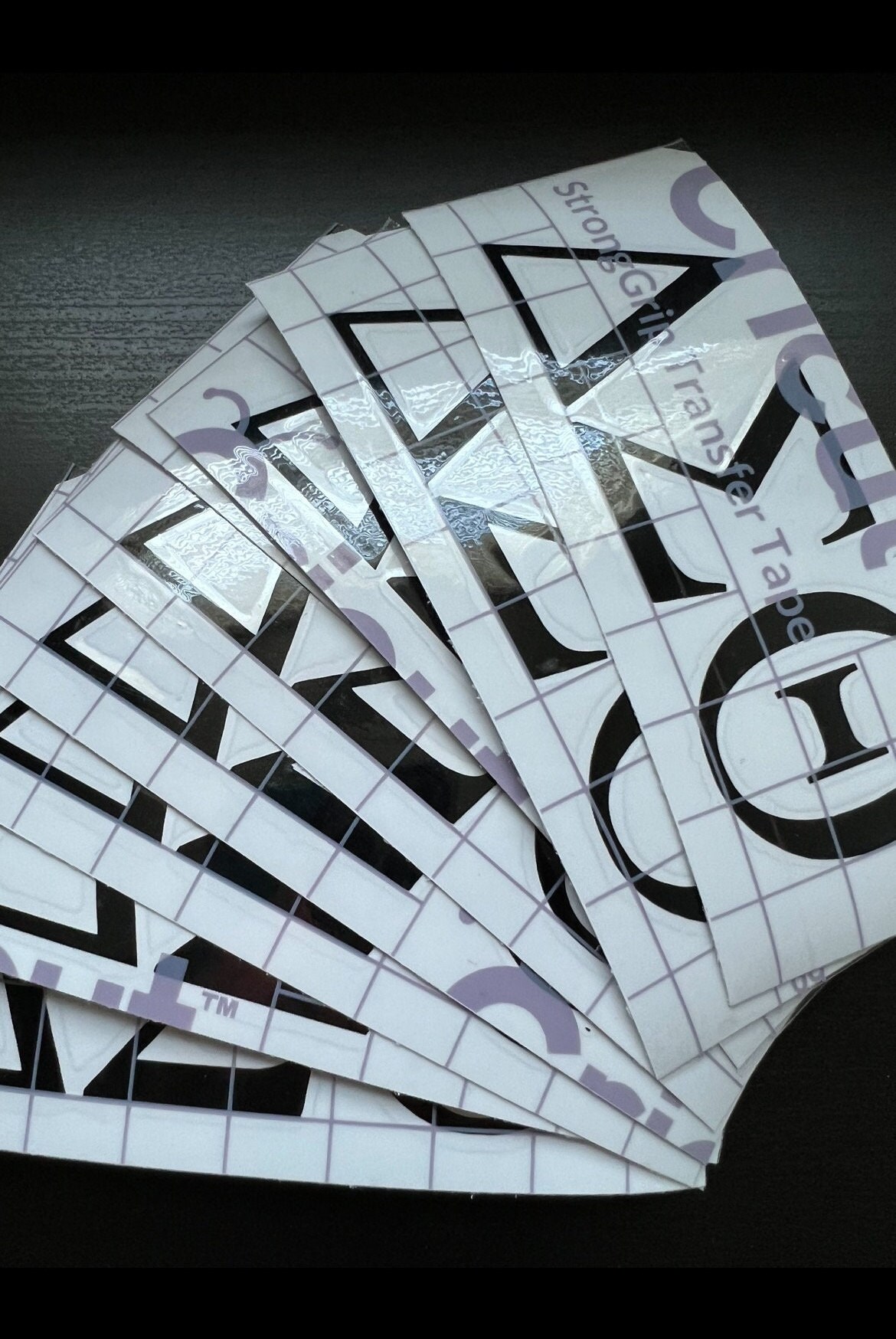 Custom Greek Letter Vinyl Sticker Decal for Sorority or Fraternity - Etsy