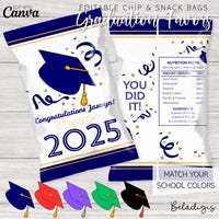 GRADUATION CHIP BAGS - Etsy