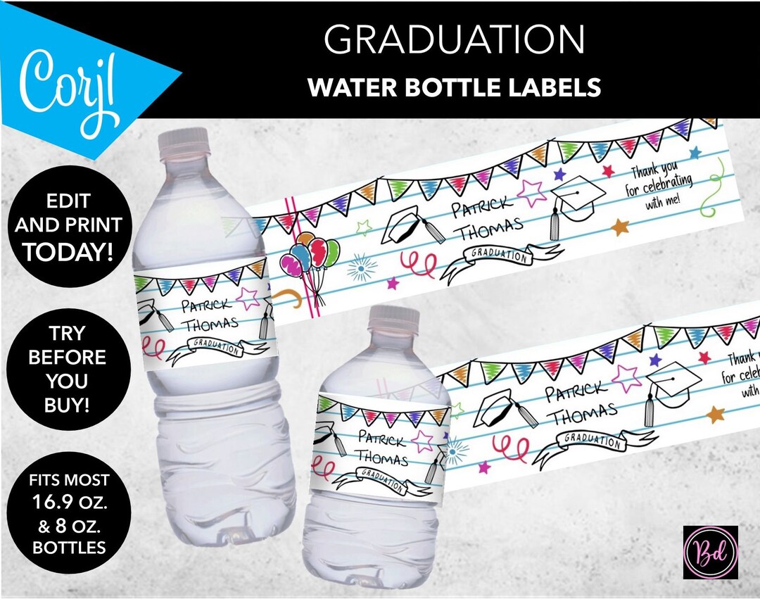 Editable Graduation Kids End of the School Year Pre-school Kindergarten ...
