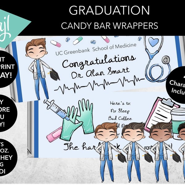 Doctor Candy Bar - Etsy