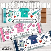 Medical Assistant Week Chocolate Bar Wrapper: MA Appreciation Gift ...