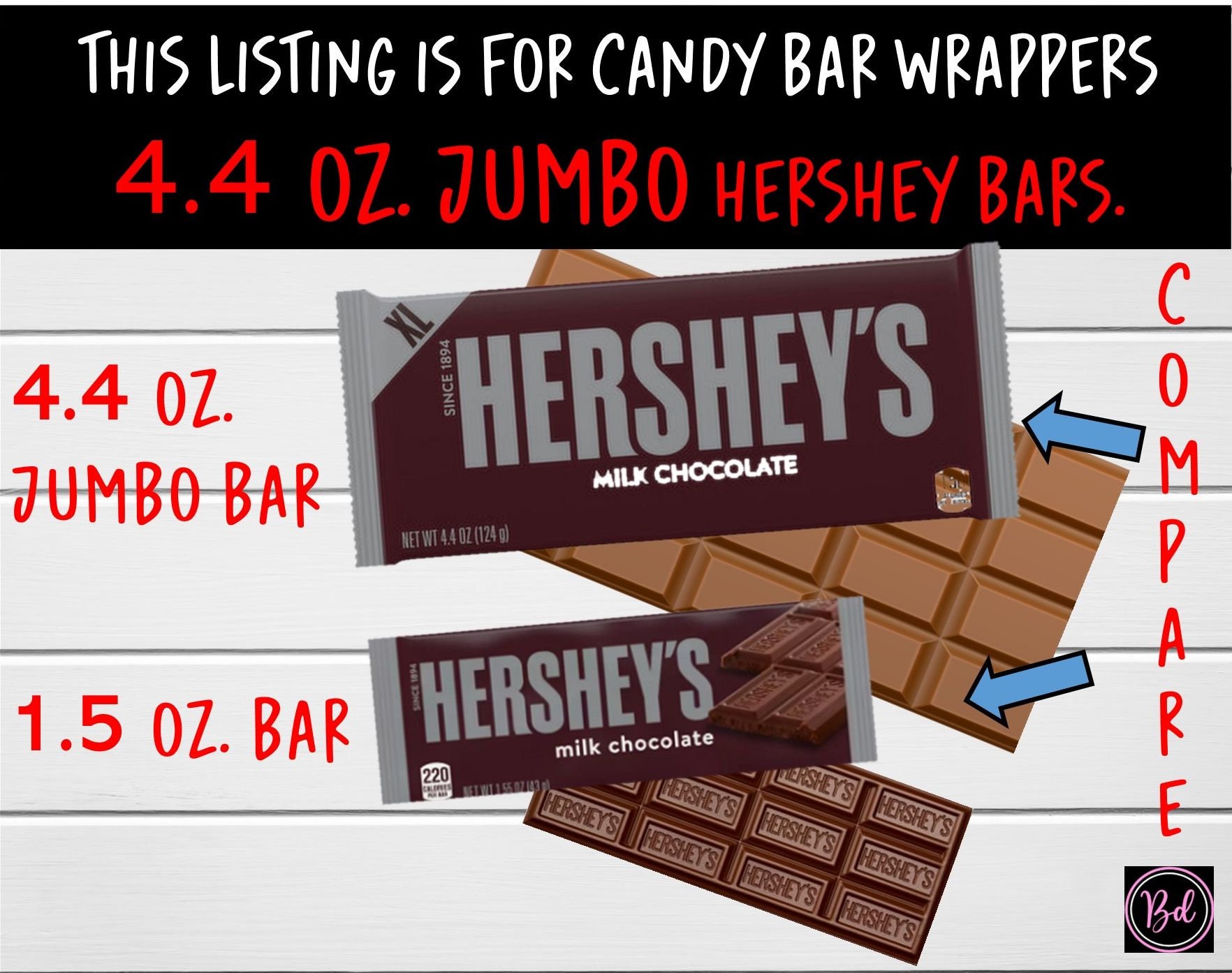 Editable JUMBO Hershey's Scribble Doodle Design Candy Bar Wrappers ...