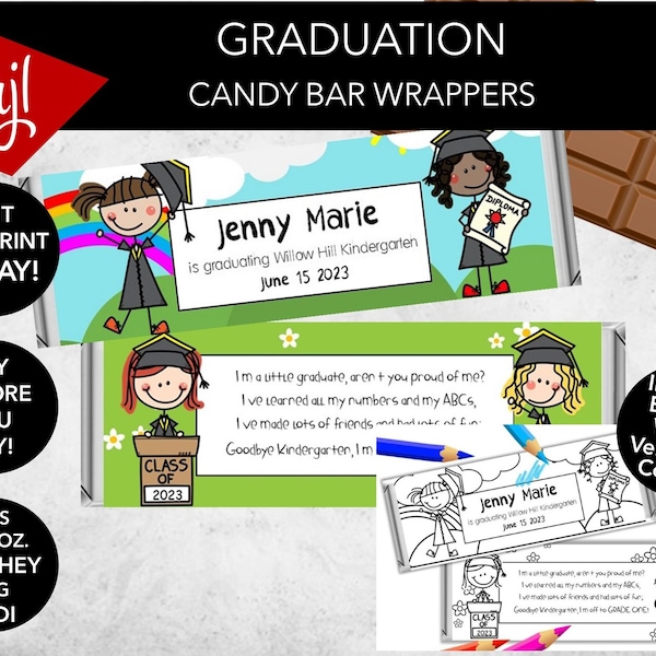 Graduation Candy Bar - Etsy