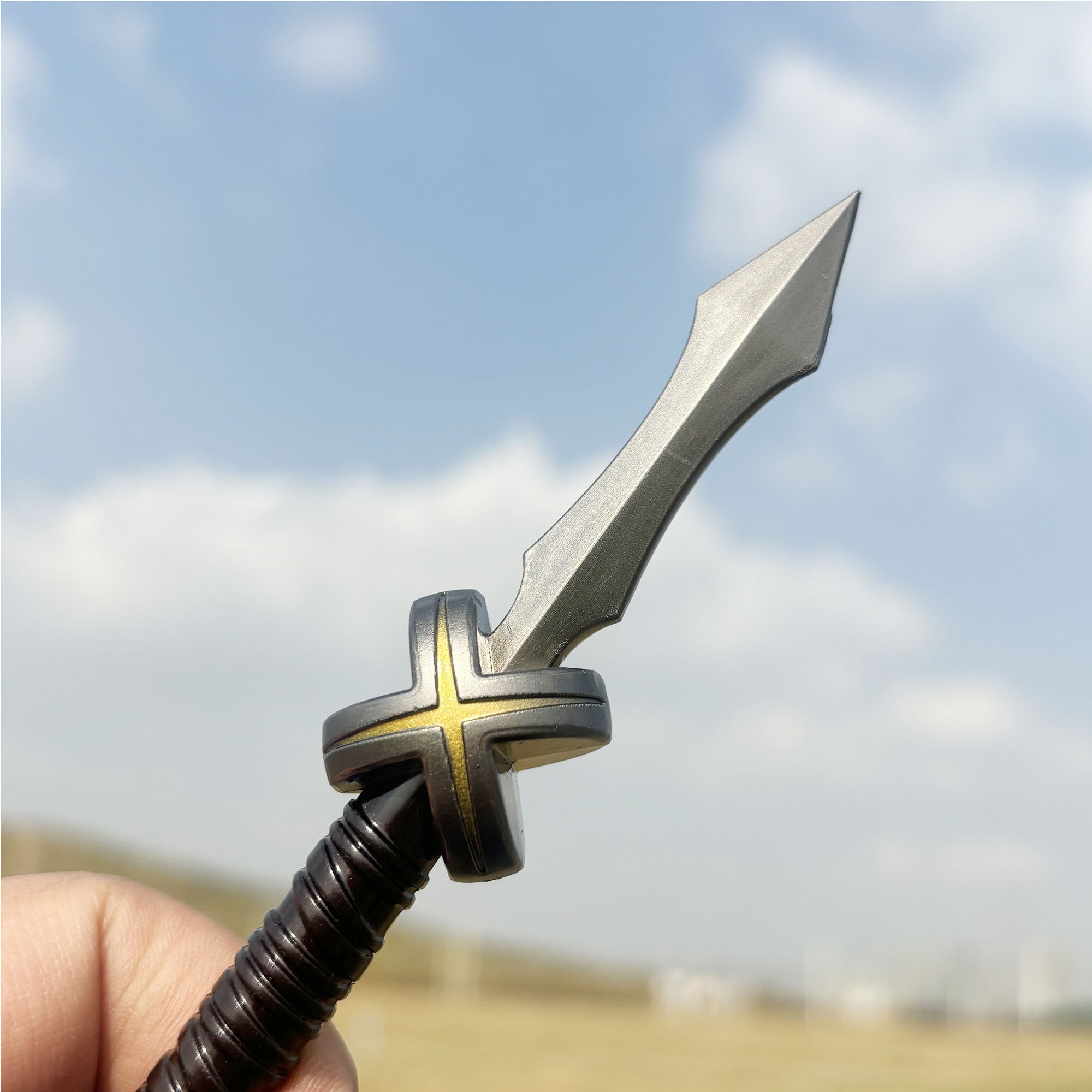 6.29''jjk Fushiguro Toji Weapon Small Sword Keychain metal Sword Model ...