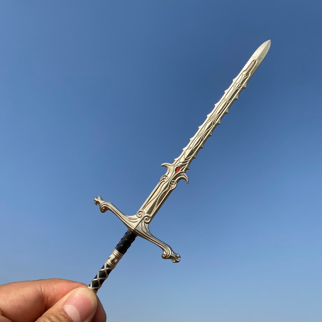 Silver Sword of the Astral Plane baldurs Gate 3 Sword22cm Metal Sword ...