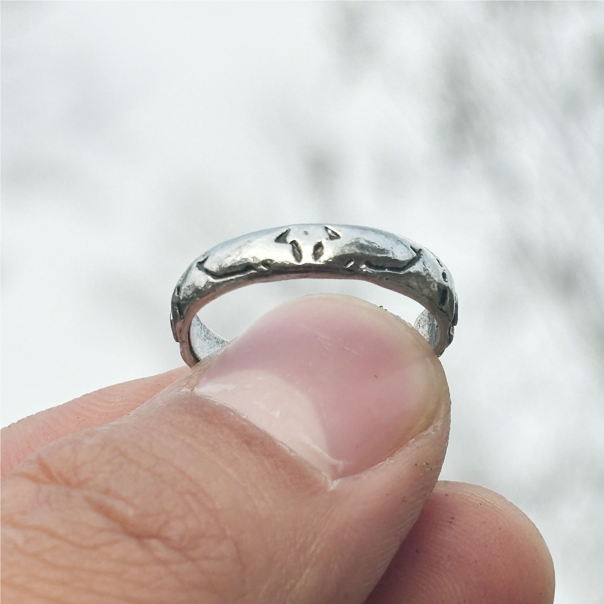 Ryomen Sukuna Ring Jujutsu Kaisen Metal Jewelry 1:1 Replica Anime Ring ...