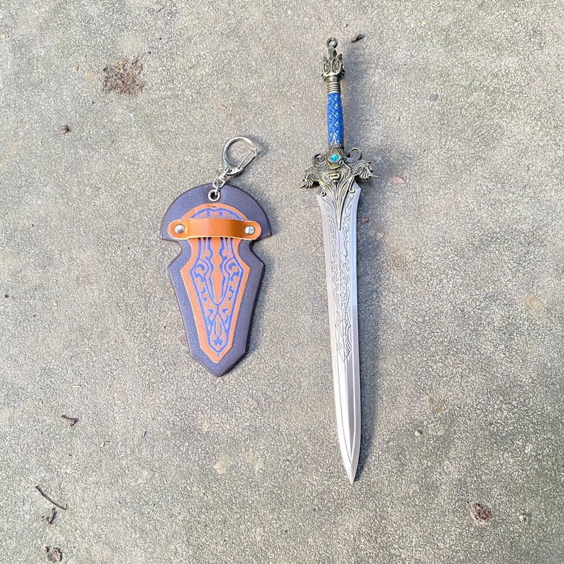8.66''world of Warcraft Peripherals Sword,lich King's Frostmourne, Ymiron's Shattered Shackle ...