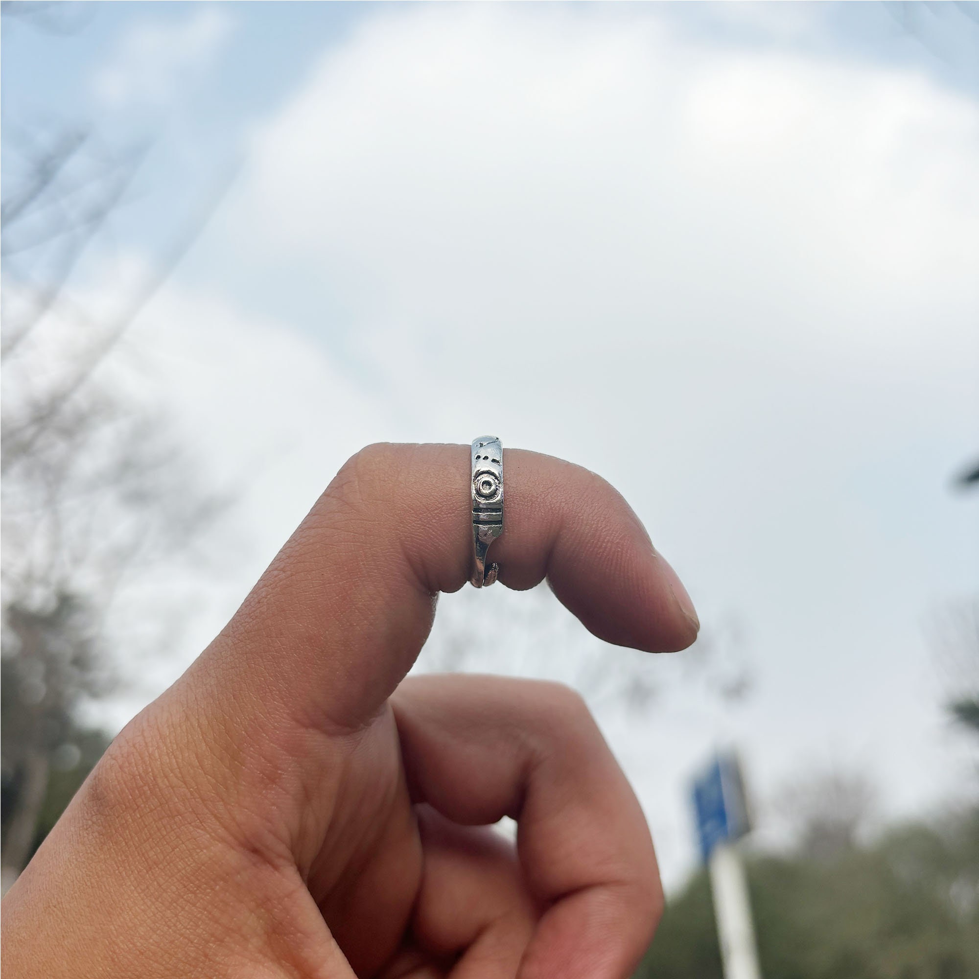 Ryomen Sukuna Ring Jujutsu Kaisen Metal Jewelry 1:1 Replica Anime Ring ...