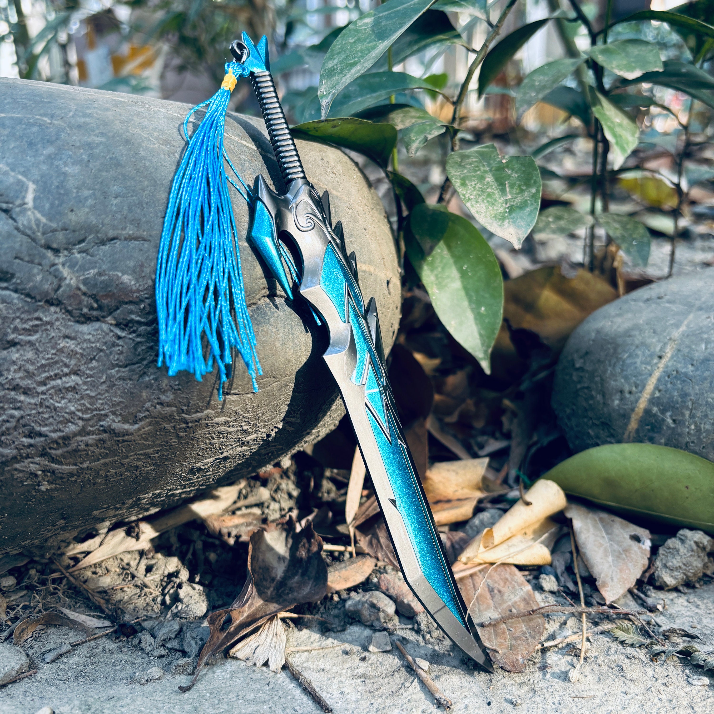 21cm/8.26 the WOW Undefeated Will Sword,tiny Metal Sword Keychain, the ...