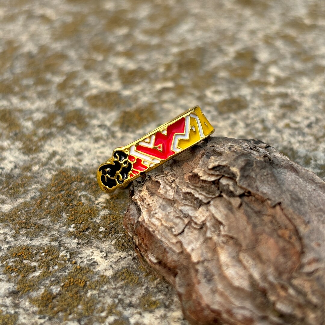 Zenitsu Agatsuma Metal Ring demon Slayer Ring 1:1 Replica Anime Gift ...