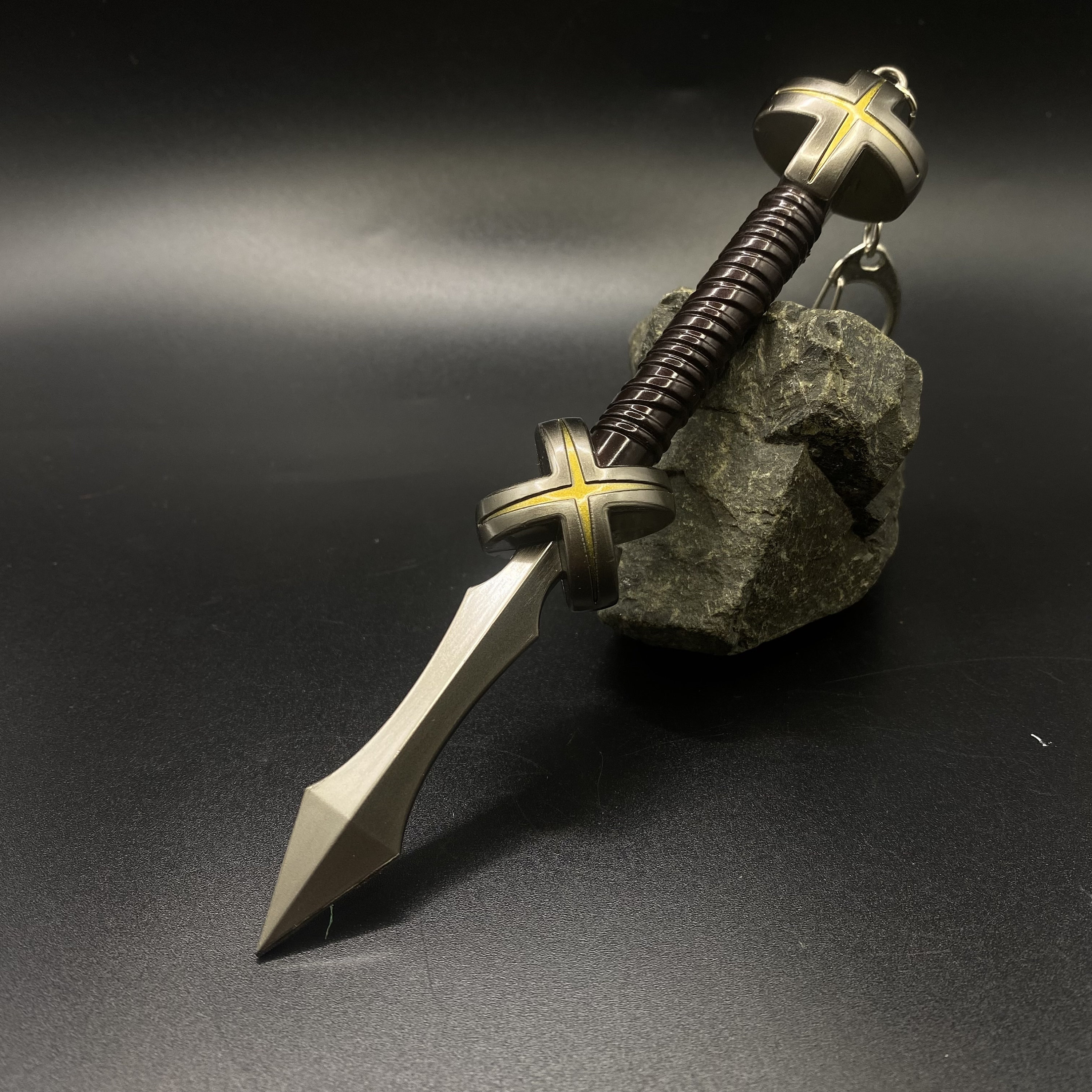 6.29''jjk Fushiguro Toji Weapon Small Sword Keychain metal Sword Model ...