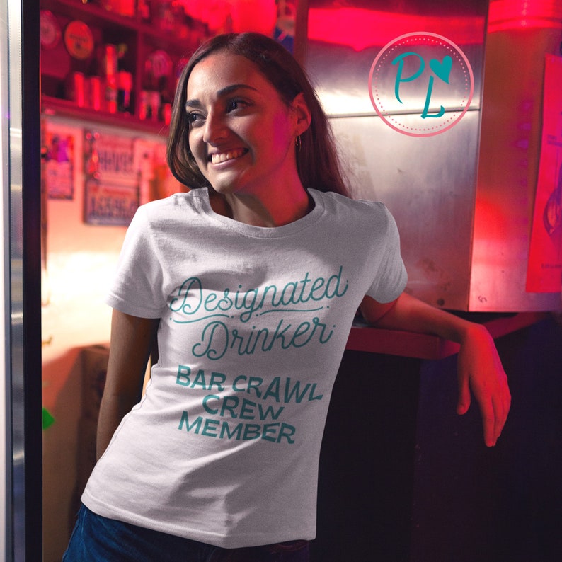 Designated Drinker Bar Crawl Member SVG Digital Download / - Etsy