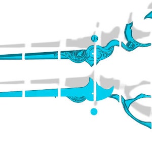 GWEN Hallowed Mist Scissors & Needles STL FILES league of Legends ...