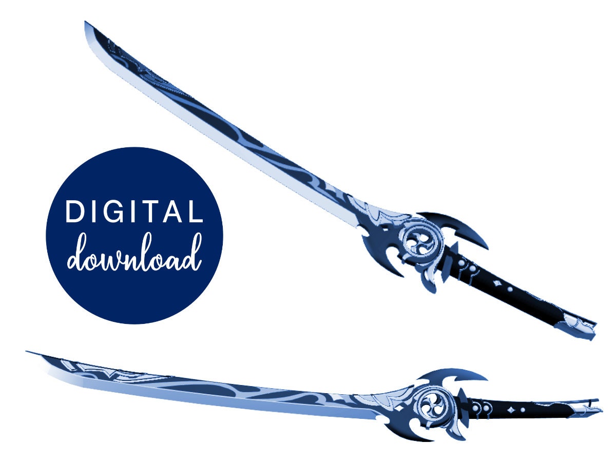 MISTSPLITTER Reforged STL FILES genshin Impact - Etsy