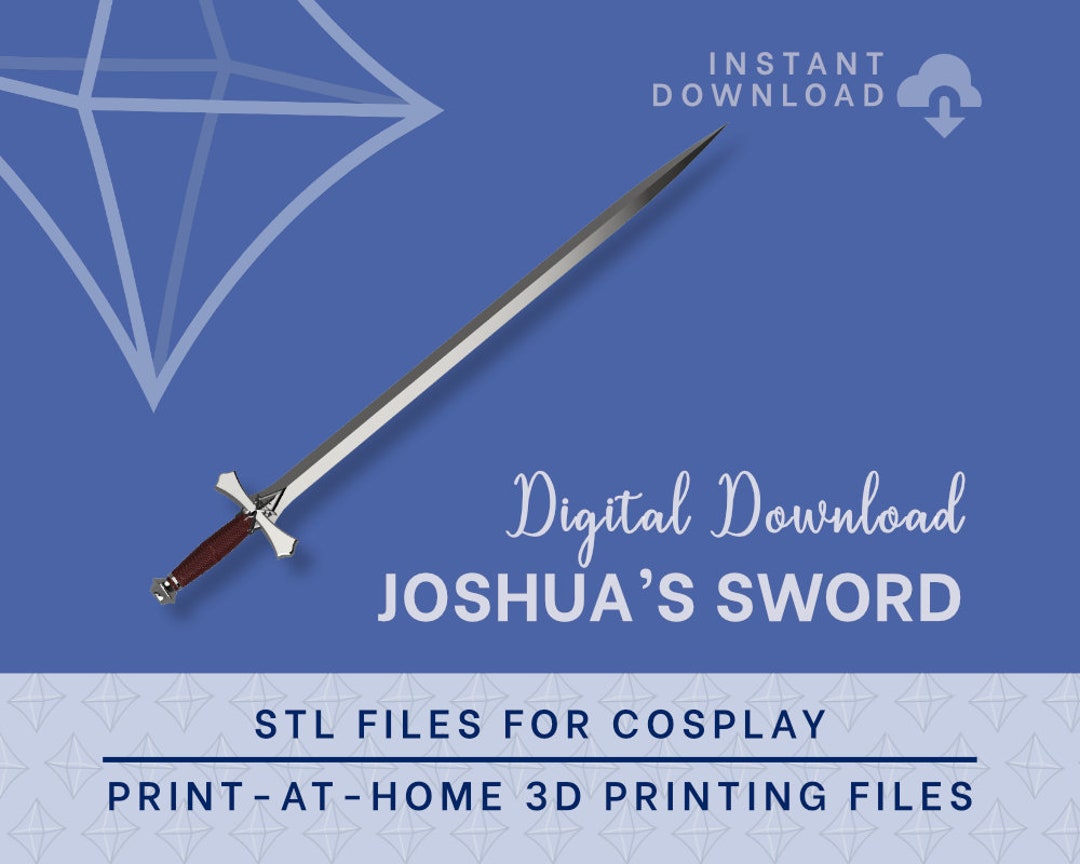 JOSHUA Sword STL Files [final Fantasy XVI] Cosplay Prop | 3D Print ...