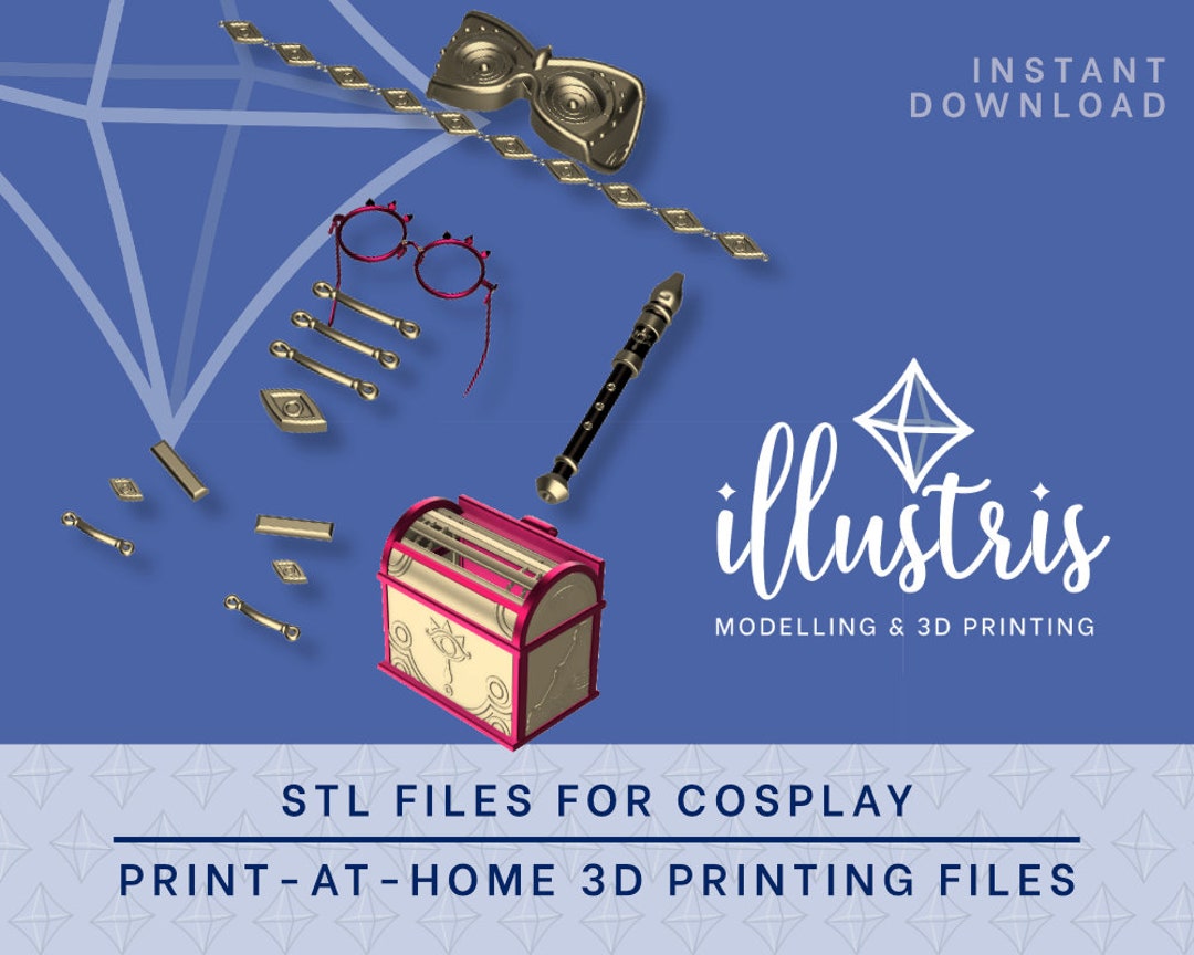 PURAH Accessories STL FILES [the Legend of Zelda: Breath of the Wild ...